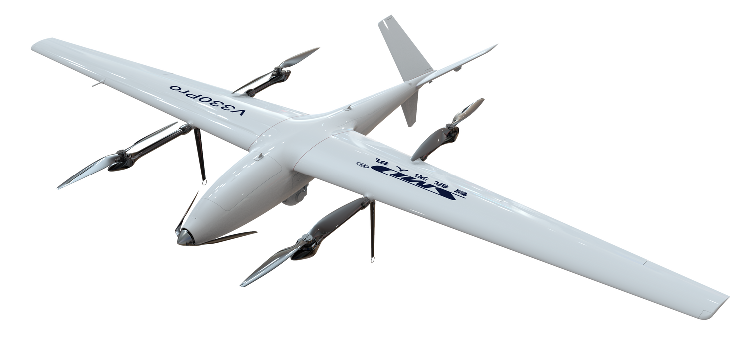 Smart Drone SMD V330 PRO VTOL - 270KM Voyage 3.5H Endurance 50KM Opera ...
