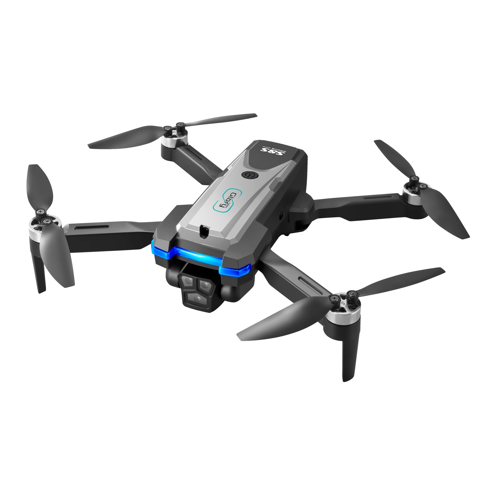 LS S8S Drone - 2.4G optical flow three-camera brushless drone with dua ...