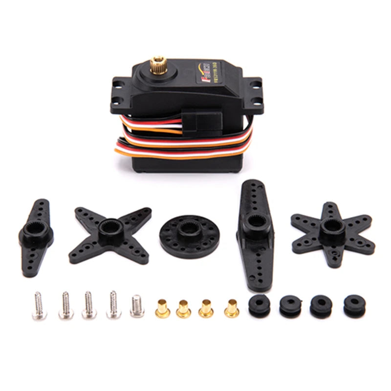 FEETECH FB5317M - 8.4V 15kg/17kg 360 Degree Continuous Rotation Analog ...