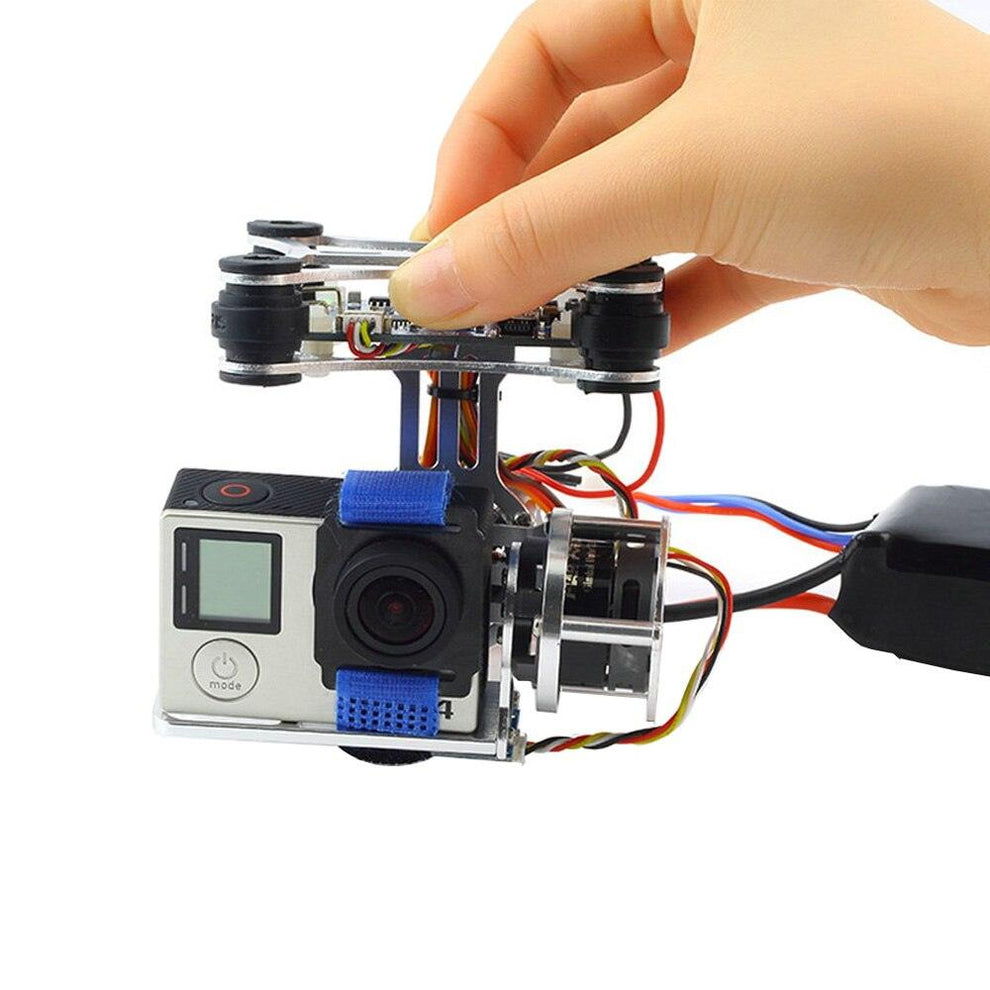 2-Axis Brushless Gimbal Camera Frame(160G)+2pcs 2208 Motors+BGC 3.0 Br ...