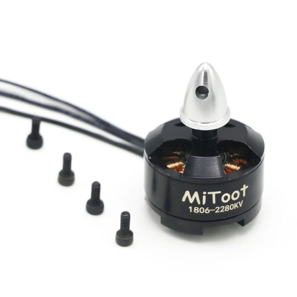 Mitoot 1806 2280KV 2-3S CW/CCW Brushless Motor for QAV250 / 260 FPV Dr ...