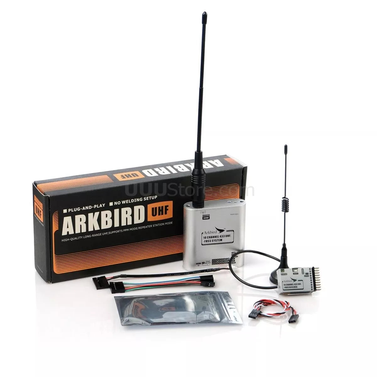 ARKBIRD Long Range System LRS UHF Module - 443Mhz 10CH FHSS Control Sy ...