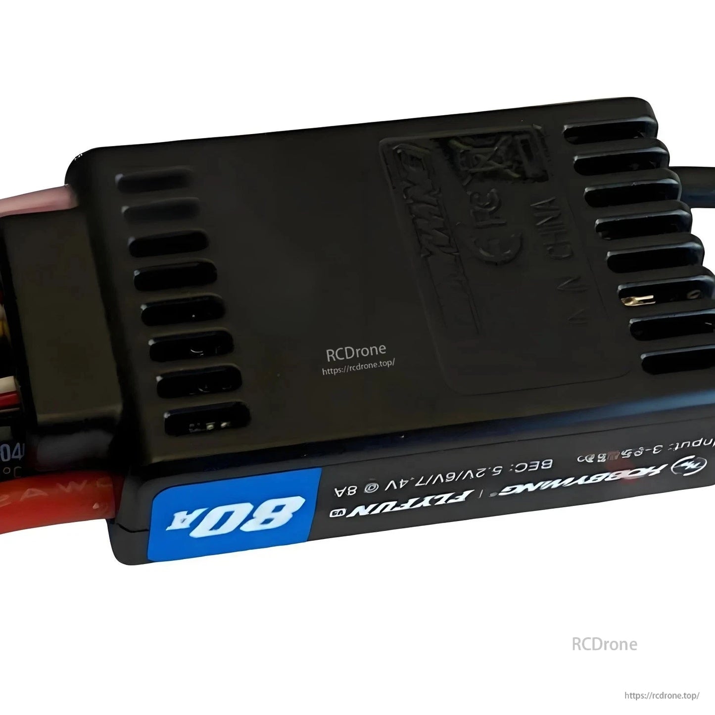 Hobbywing FlyFun 80A V5 ESC 3-8S for RC Aircraft, Reversible Brushless ...