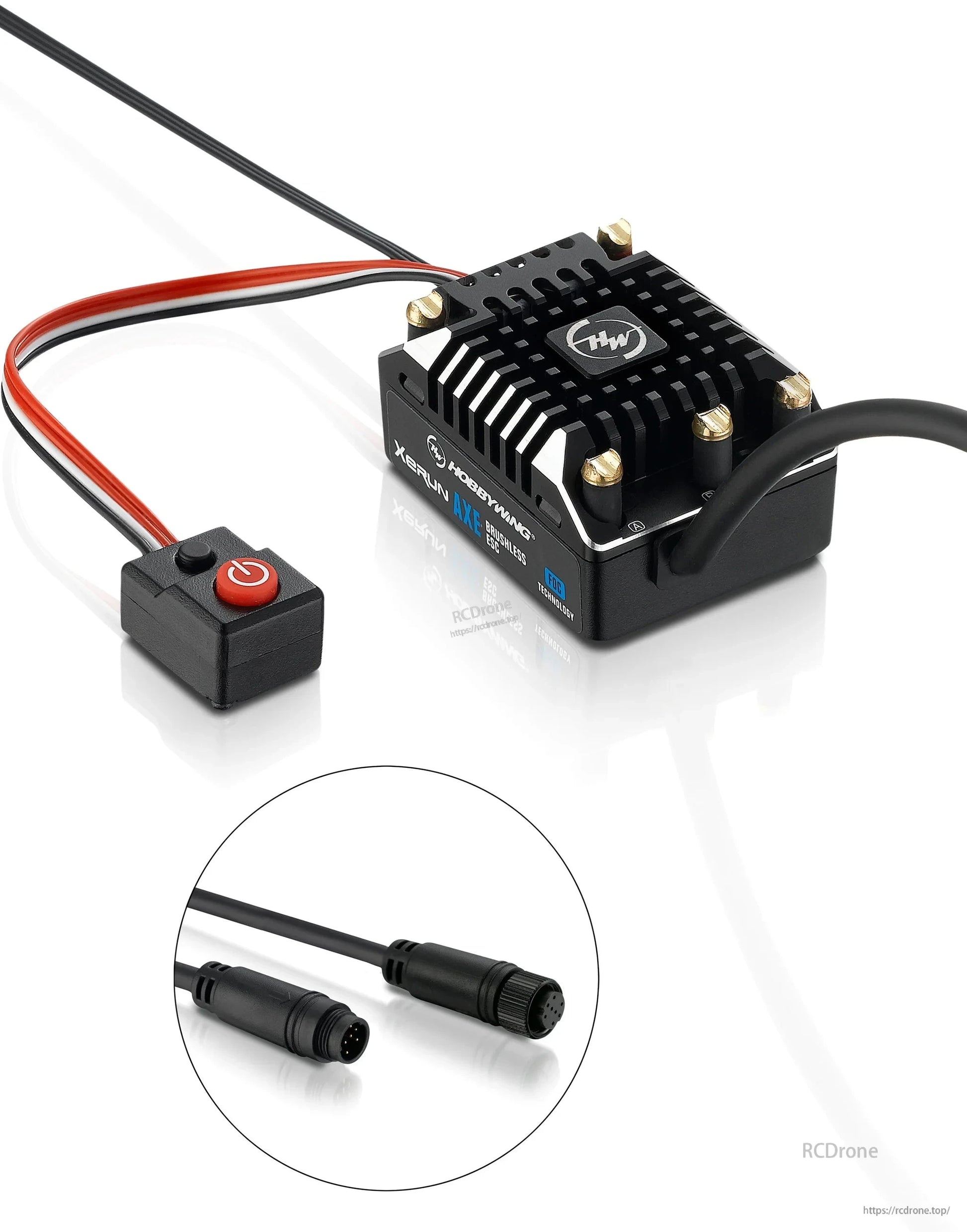 Hobbywing XeRun AXE 540L/550 FOC Brushless Motor für 1/10 Rock Crawler ...