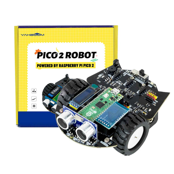 Yahboom Pico 2 Robot Car Kit for Raspberry Pi Pico | APP & IR – RCDrone