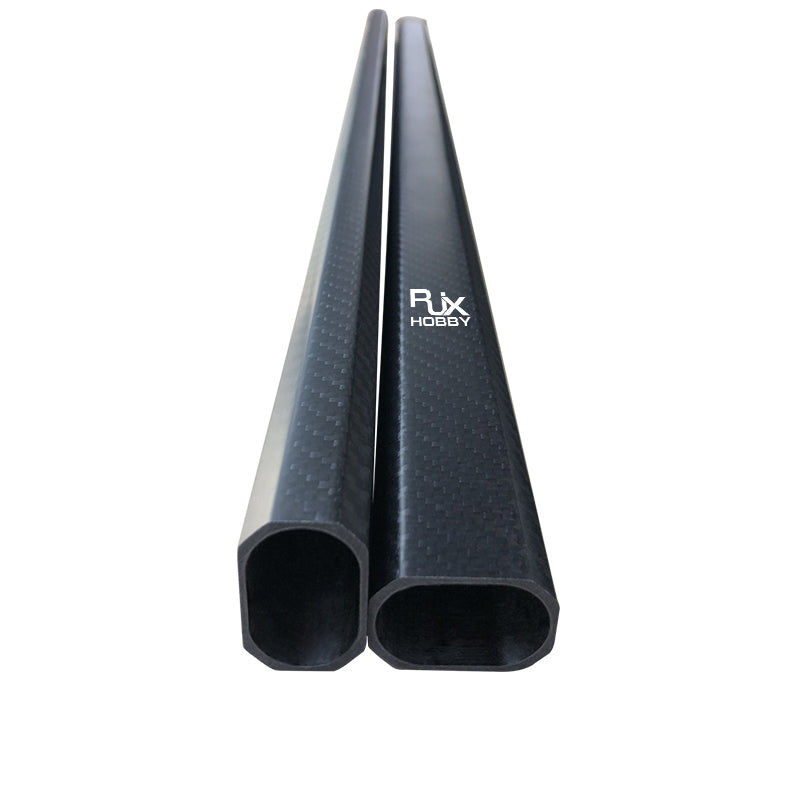 RJXHobby 25x38mm Octagonal Carbon Fiber Tube with Tube Clamp for Indus ...