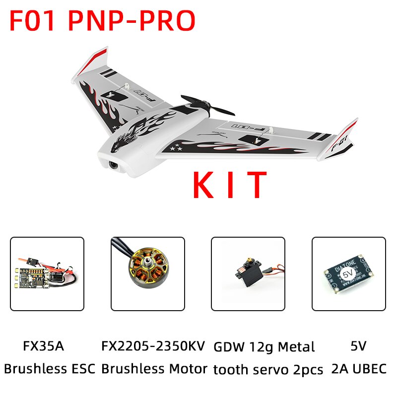 HeeWing HEE Wing F-01 Jet - Ultra Wing 690mm Wingspan EPP FPV Remote C ...