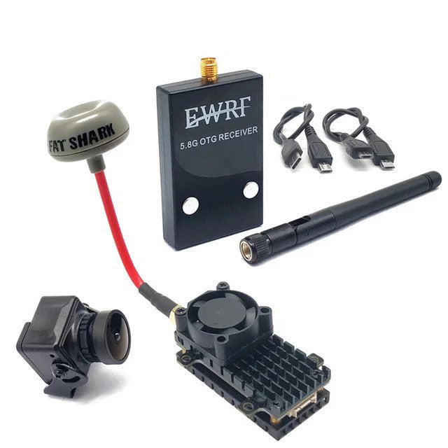5.8Ghz 48CH 2W VTX - Long Range FPV Wireless Viedo Transmitter and EWR ...