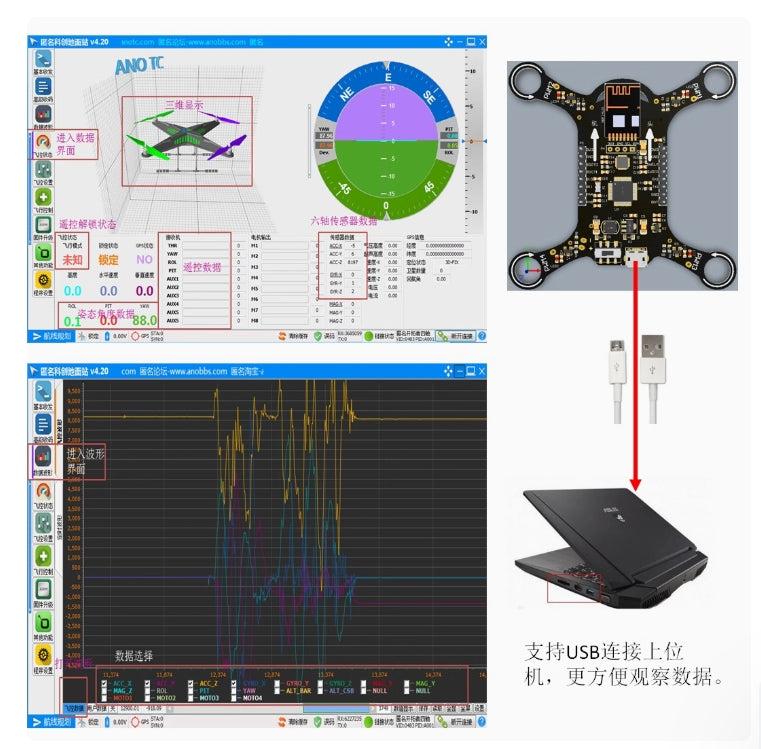 STM32 DIY Drone Kit - Advanced Programmable Open-Source Drone with C L ...