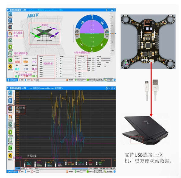 STM32 DIY Drone Kit - Advanced Programmable Open-Source Drone with C L ...