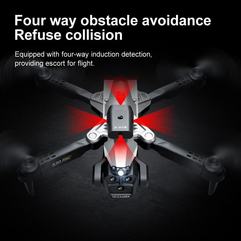 K10 MAx Drone - 4k HD Camera Obstacle Avoidance Aerial Photography Bru ...
