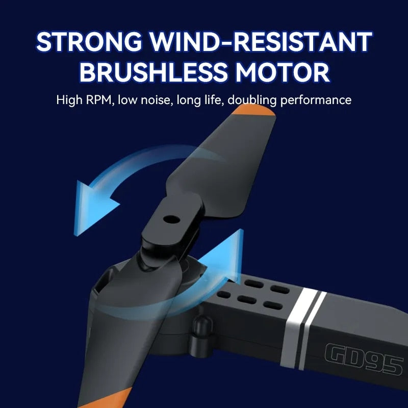 2024 GD95 Pro Max Drone - 8K HD Dual Camera Brushless Motors GPS Smart – RCDrone