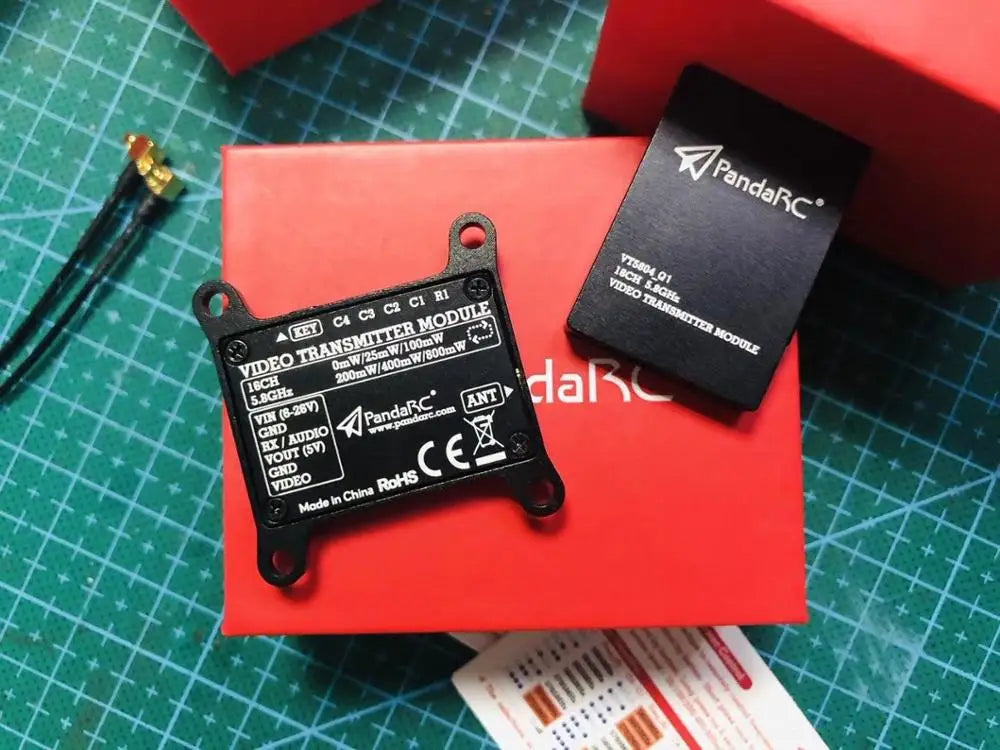 PandaRC VT5804 X1 Q1 VTX - 5.8G 16CH 6V-26V Voltage input FPV Video Tr ...