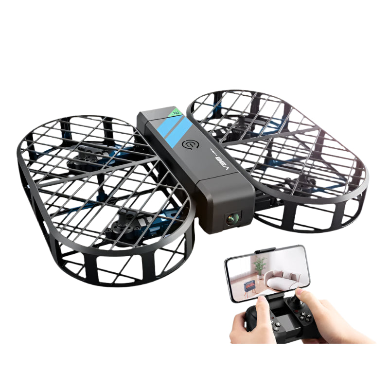 V38 Folding Drone for Kids - Beginner-Friendly RC Aircraft with Aerial ...