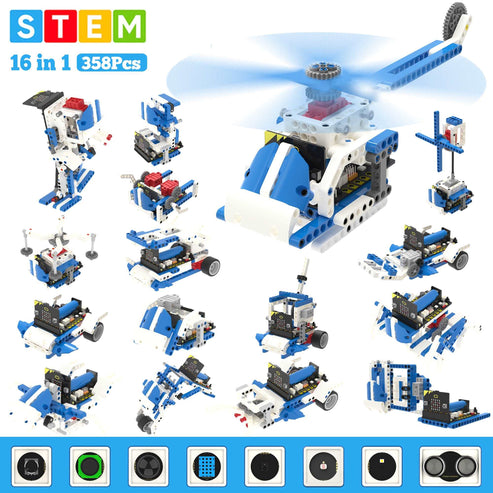 Yahboom Building:bit Super Kit for micro:bit V2/V1.5 (16-in-1) – RCDrone