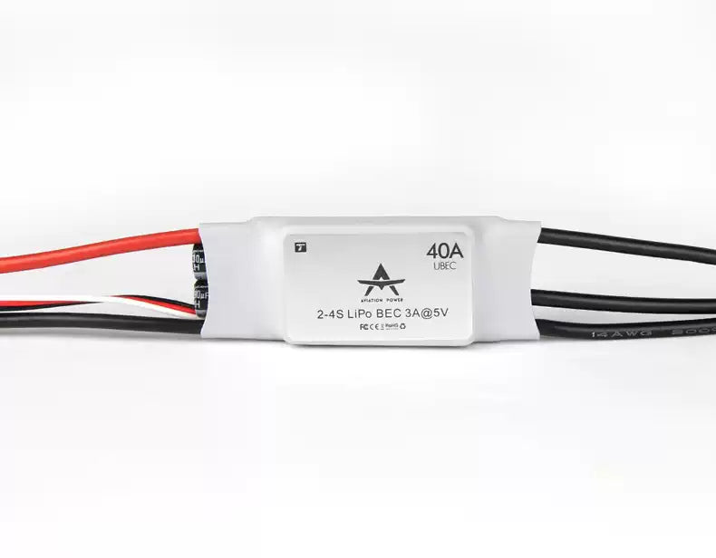 T-Motor AT40A ESC Electronic Speed Controller for Fixed-Wing Drones, 2 ...