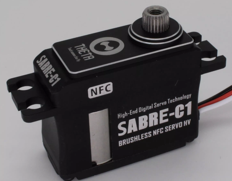 THETA Sabre-C1 NFC HV Mini Brushless Servo - High Voltage, Android NFC ...