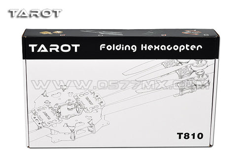 Tarot T810 Foldable Hexacopter Drone Frame Set (TL810A) – RCDrone