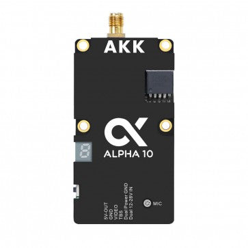 AKK Alpha 10 10W VTX - 5.8GHz 80CH 10W 7W 5W 3W 1W 功率可切換 FPV 視訊發射器 支援智 ...