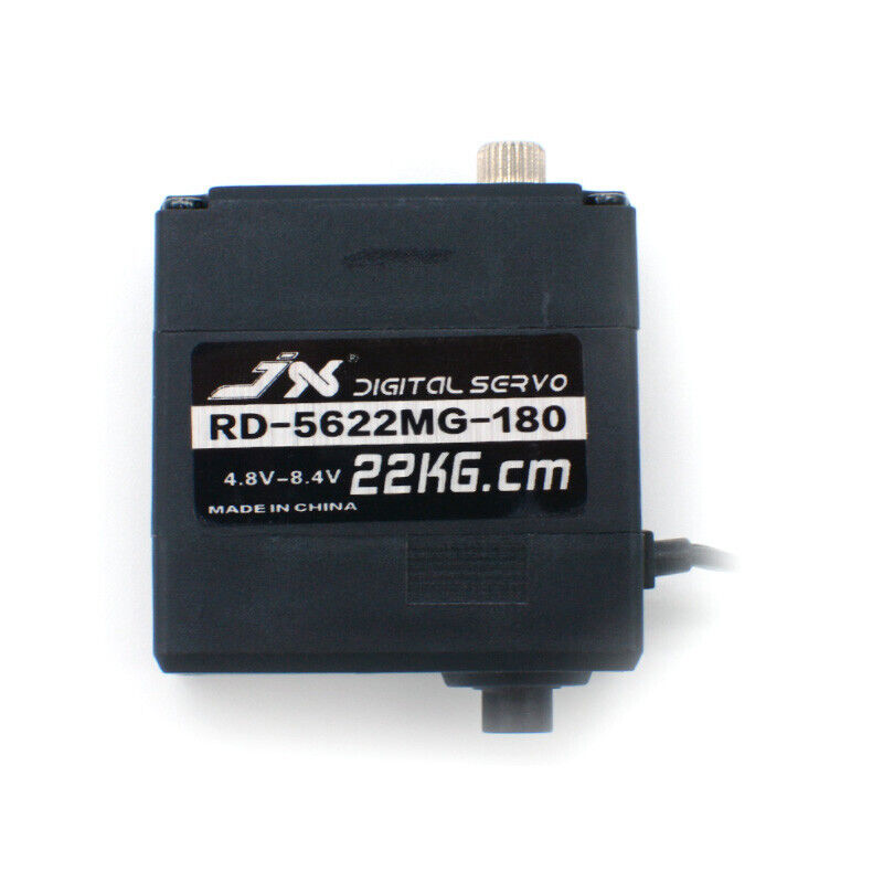 JX Servo RD-5622MG - 22kg.cm 180° / 300° Digital Metal Gear Degree Pre ...