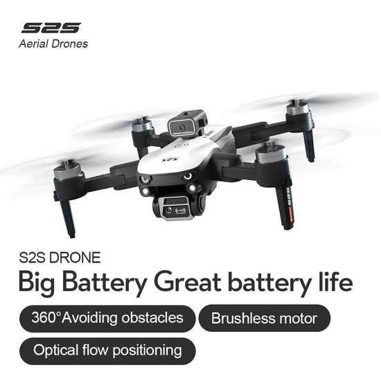S2S mini drone with 6K dual cameras Obstacle avoidance optical Wifi Fp ...
