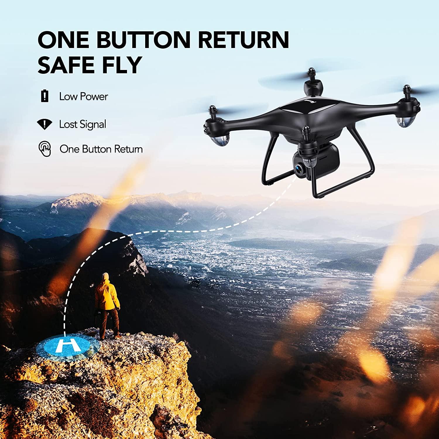 Potensic P5 Drone - with Camera for Adults 4K, FPV RC GPS Drone for Be ...