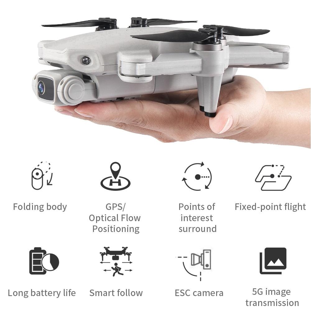 L900 PRO 4K HD GPS Drone With Camera Brushless Motor 5G FPV Quadcopter ...