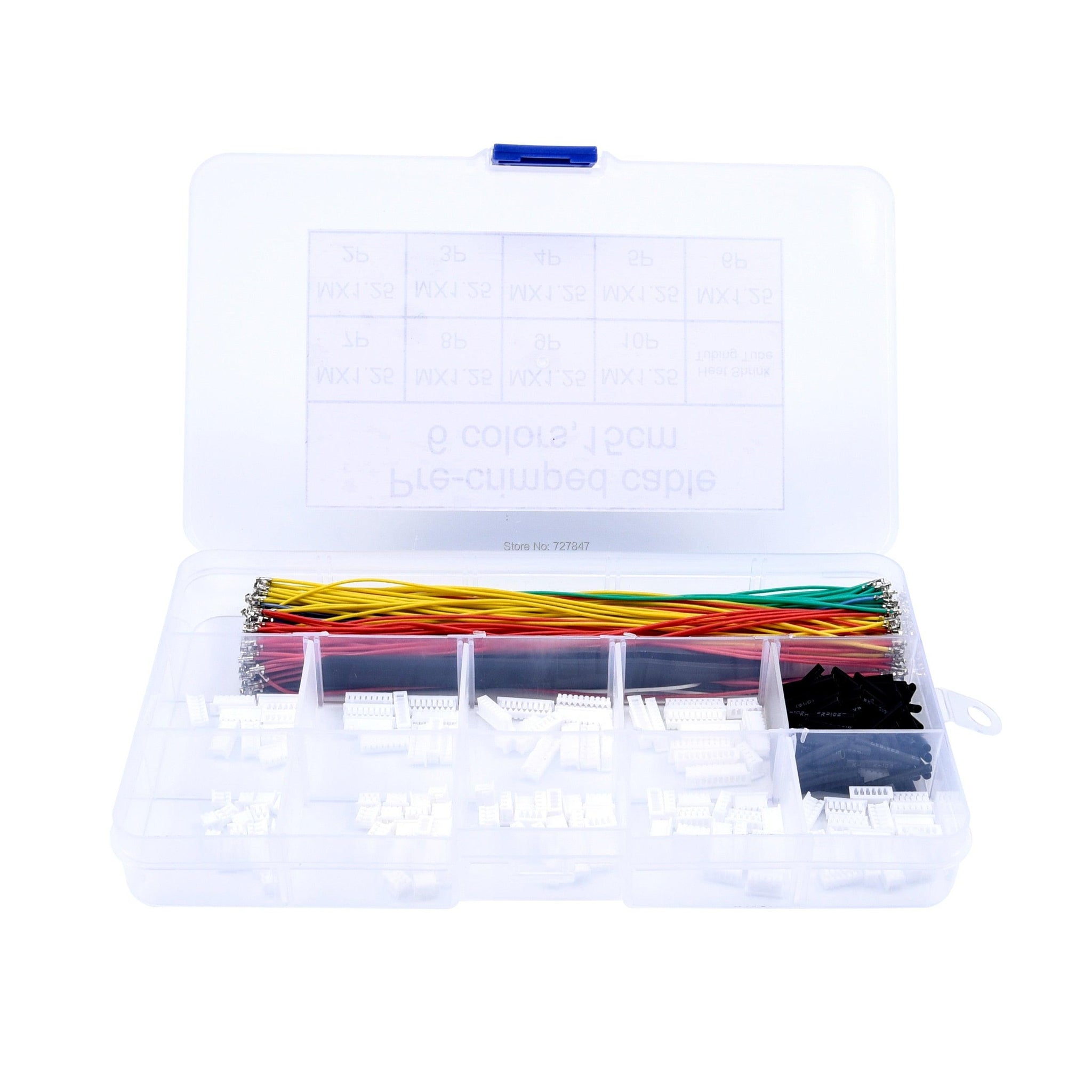 MX 1.25mm MX1.25 Pitch Connectors & Pre-Crimped Cables 15cm for Pixhaw ...