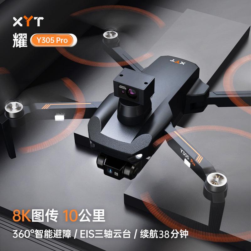 XYT Y305 Pro Drone - 8K HD Camera 3-Axis Gimbal 10Km distance Laser Ob ...