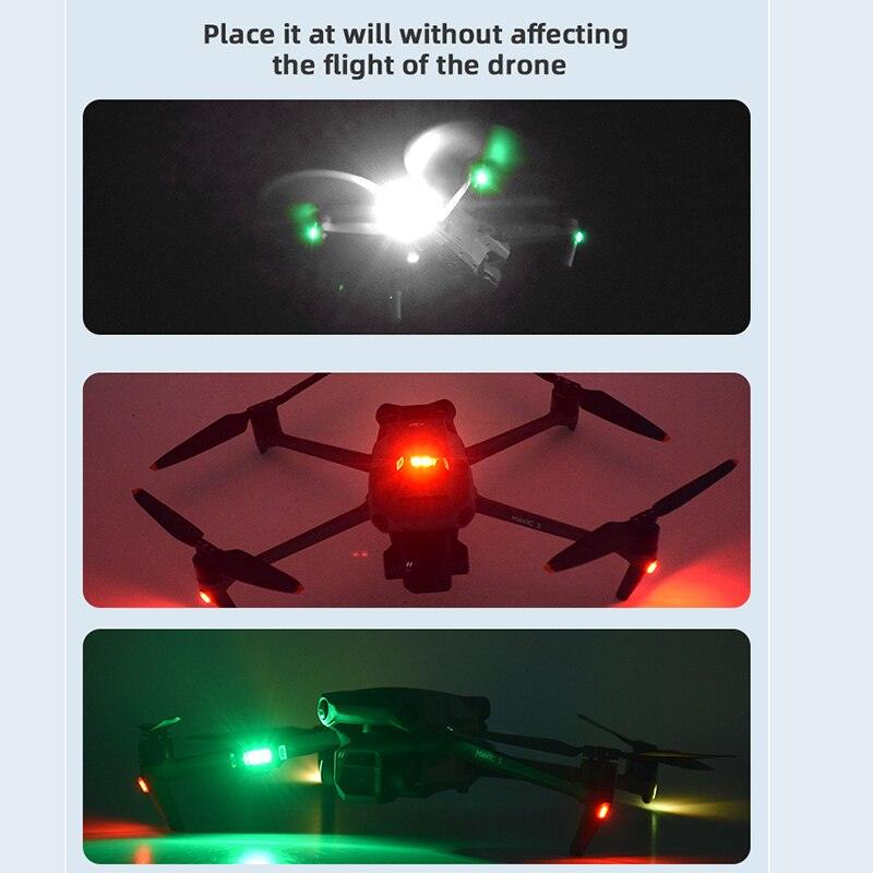 Universal Drone Strobe Lights LED Lamp for DJI Mavic 3/2/MINI 3 Pro/Ai ...