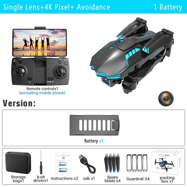 X6 pro Drone - 2024 Nuova telecamera HD professionale 4K 2.4G WIFI Fpv ...
