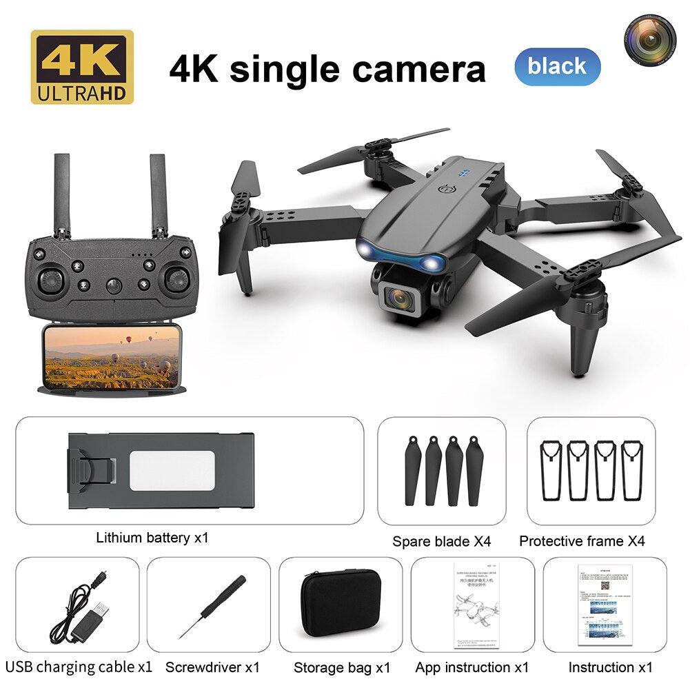 E99 Pro Drone With HD Camera - 4K Dual Camera 25 Minutes 200M Distance ...