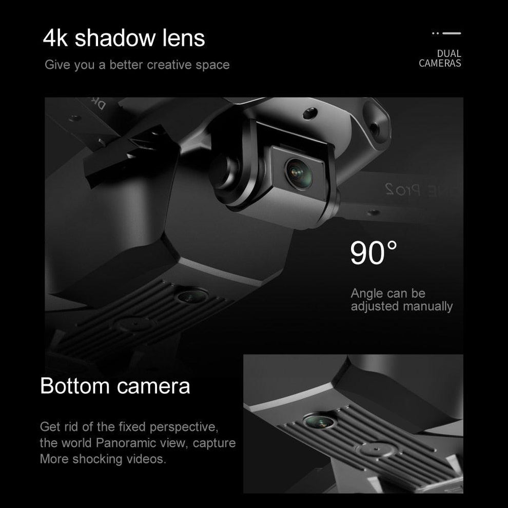 E99 Pro Drone With HD Camera - 4K Dual Camera 25 Minutes 200M Distance ...