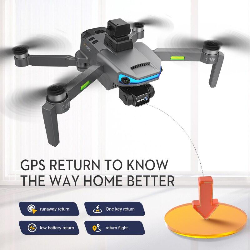AE3 Max GPS - 3-Axis Gimbal 8K 360 ABS 5G 5K Camera Drone – RCDrone