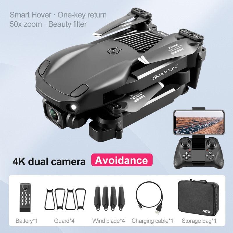 4DRC V22 Drone - 4k Profesional 1080P WiFi fpv Drones HD Dual Camera Q ...