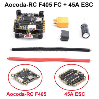 F4 PRO V2 FC / F4 V3S Plus Flight Controller + 30A 4in1 ESC / 45A / 35 ...