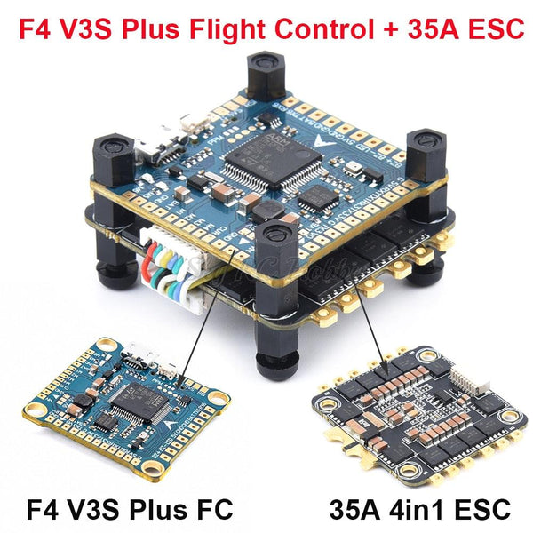 F4 PRO V2 FC / F4 V3S Plus Flight Controller + 30A 4in1 ESC / 45A / 35 ...