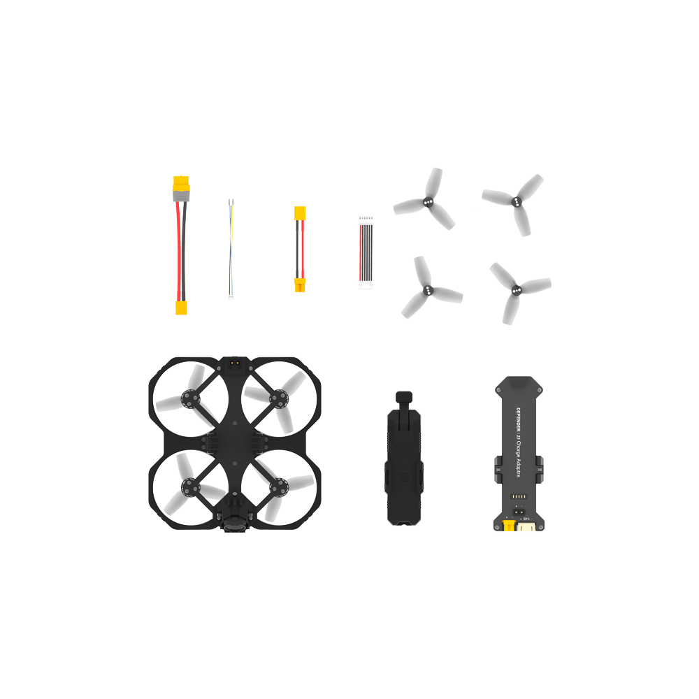 iFlight Defender 25 FPV Drone - HD 4S Cinewhoop Drone BNF with DJI O3 ...