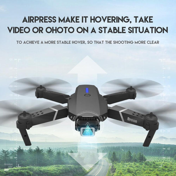E88 Pro Drone - 2023 New Drone 4K Wide Angle HD Camera Foldable RC Hel ...