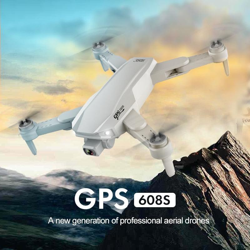 S608 Pro Drone - 3KM GPS 4k Profesional Drone HD Dual Camera Aerial Ph ...