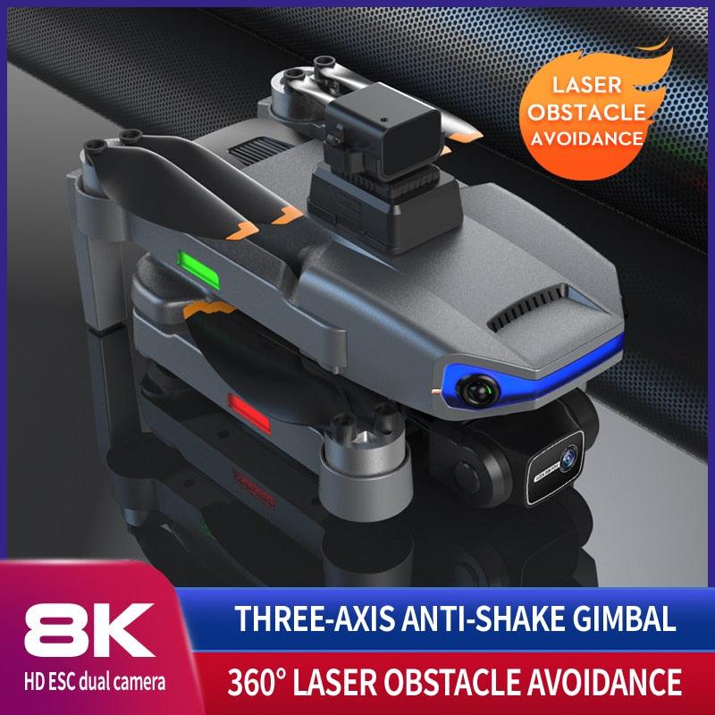 AE3 Max GPS - 3-Axis Gimbal 8K 360 ABS 5G 5K Camera Drone – RCDrone