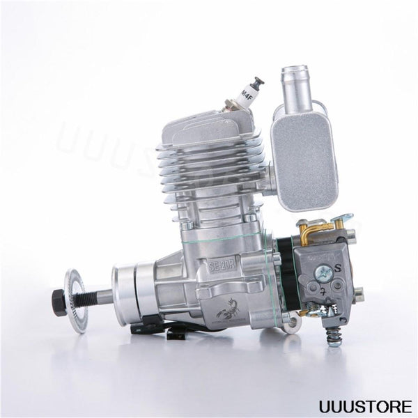 RCGF スティンガー 20CC RE ガソリンエンジン 2 サイクルピストンバリュータイプ 6-14V 1500-105000rpm サポ – RCDrone