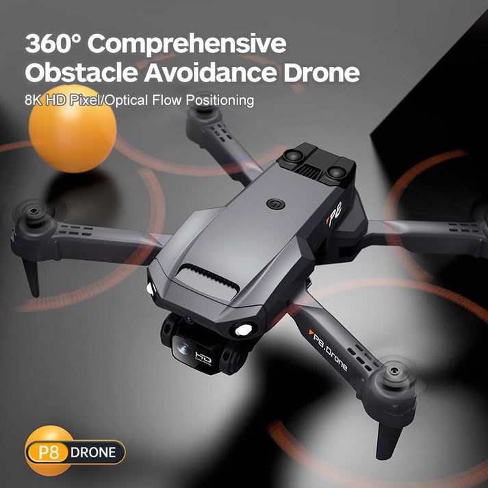 P8 Drone 8k Dual Esc Cameras Four Side Obstacle Avoidance – RCDrone